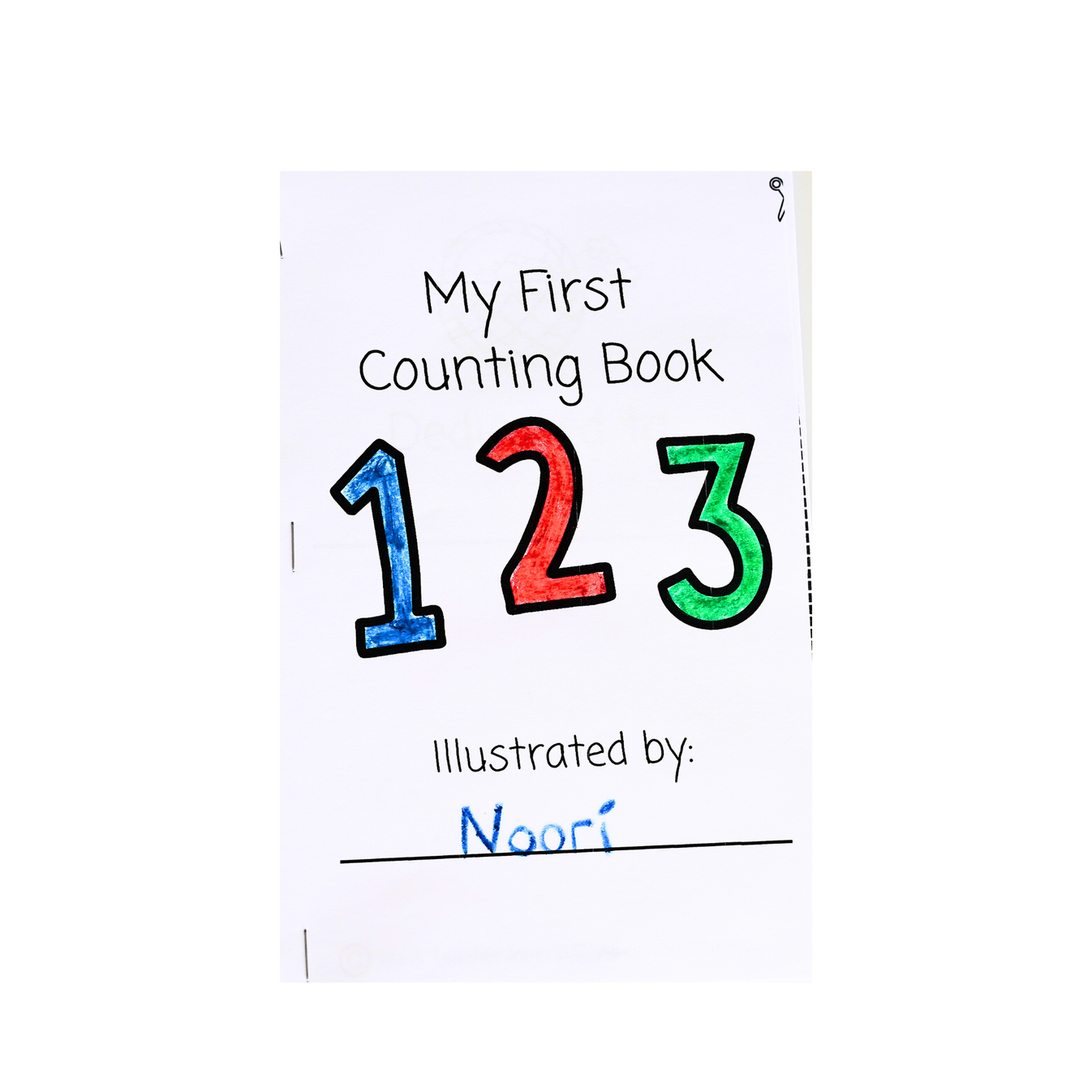 PDF Digital Download: My First Counting Book – Math Teacher Mom